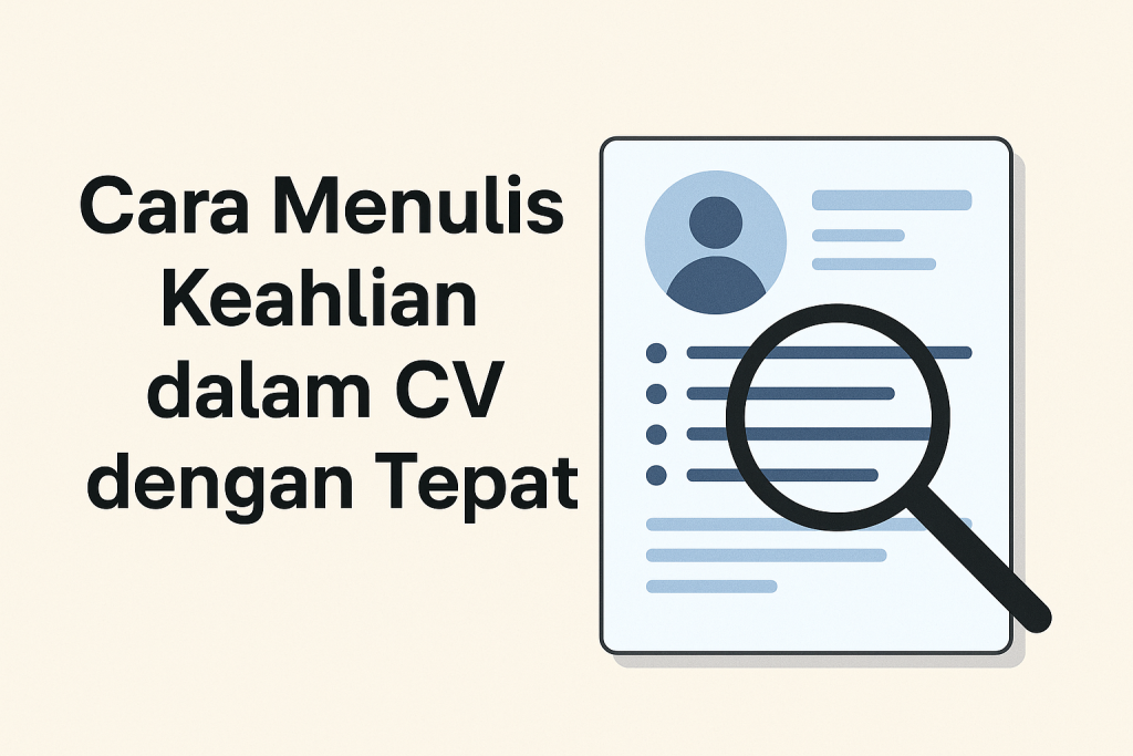7 Contoh Keahlian Dalam CV Yang Wajib Di Sertakan Untuk Meningkatkan ...